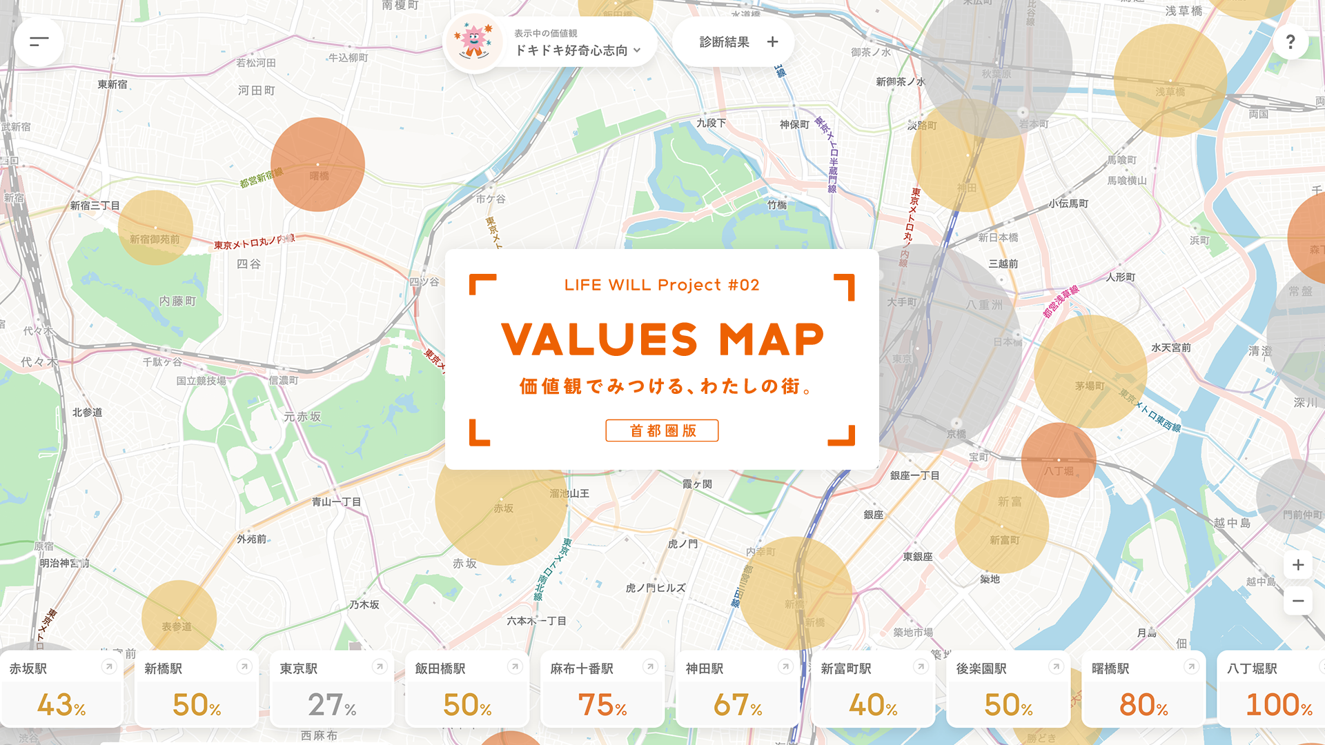 LIFULL LIFE WILL Project #02『VALUES MAP』 by 株式会社ソニックジャム