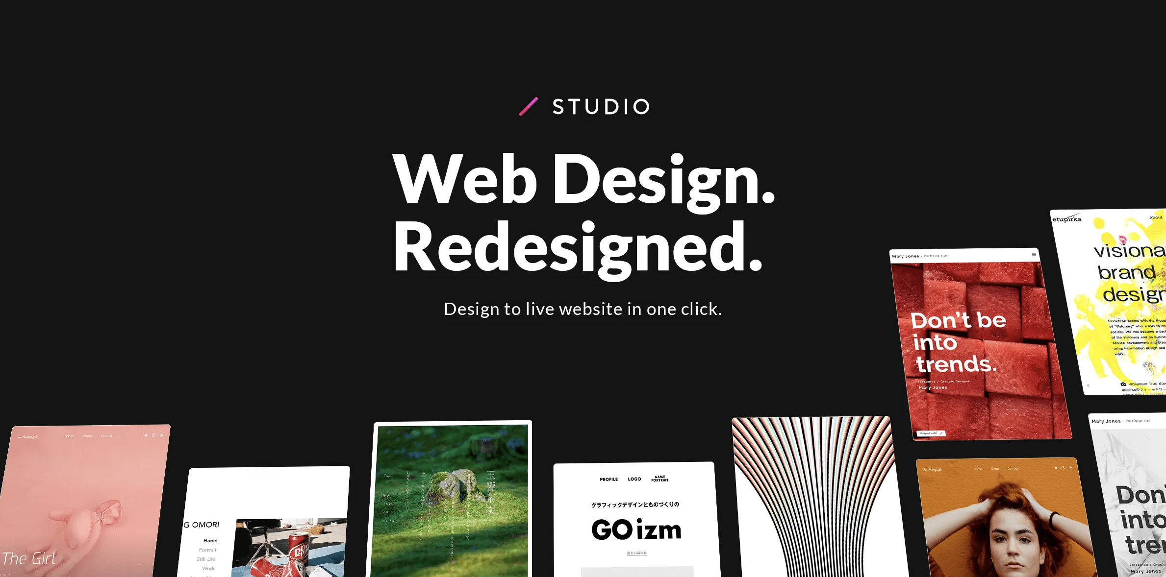 STUDIO | No-Code Web Design Platform by Studio株式会社