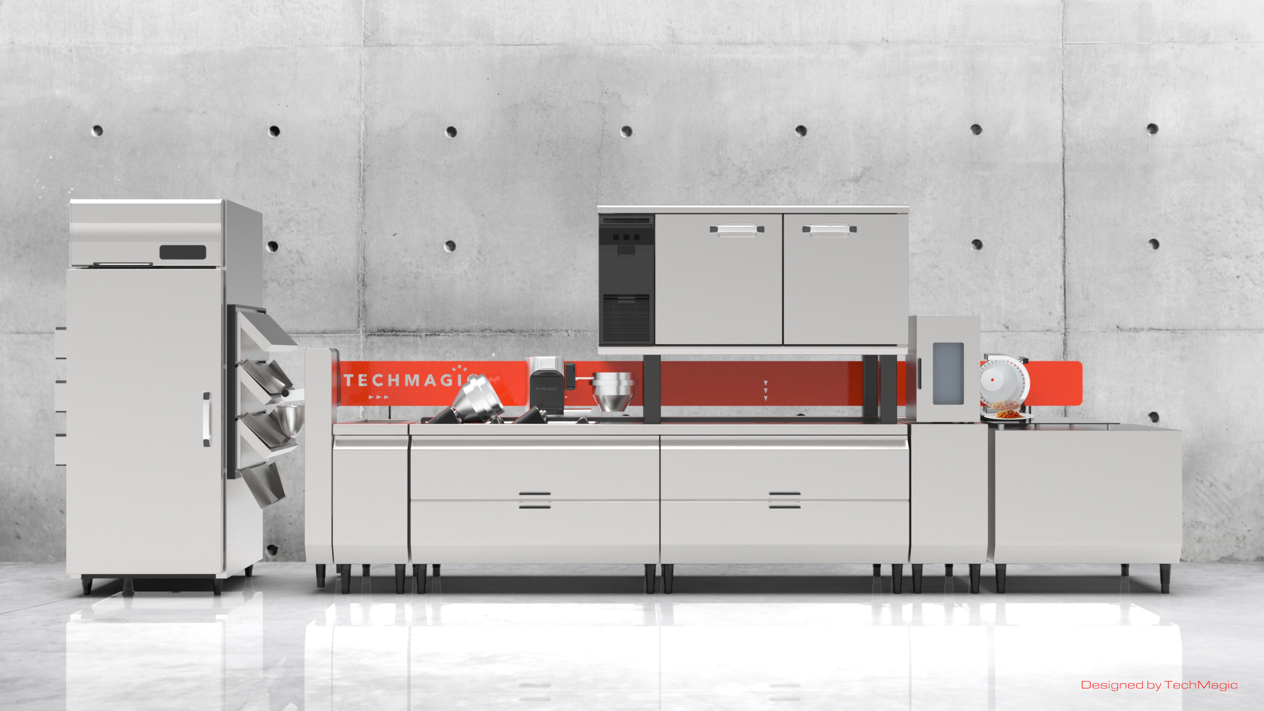 【調理ロボット】P-Robo by TechMagic株式会社