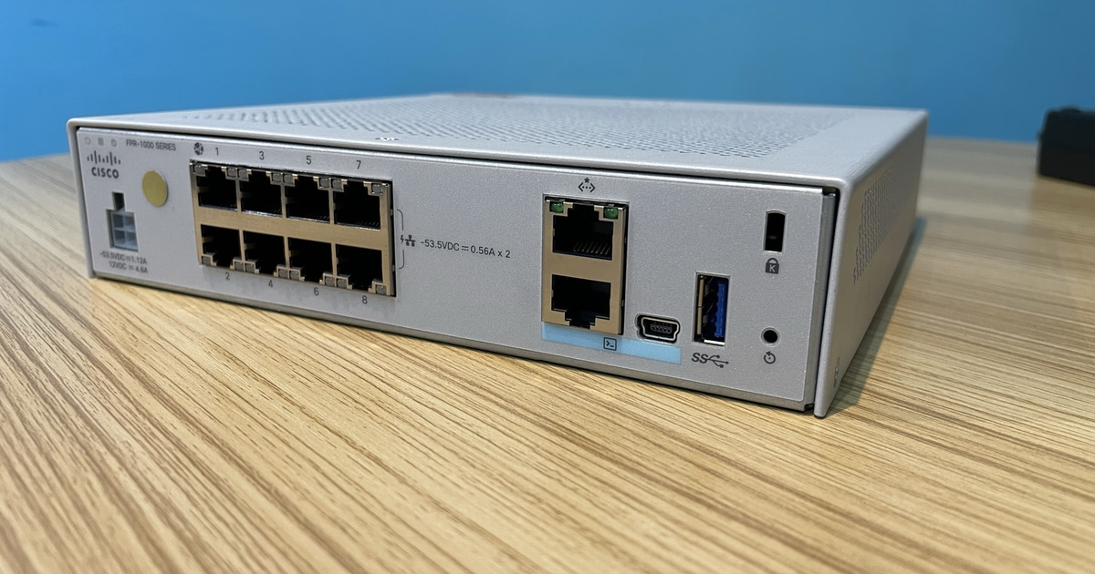 初めて手にしたCISCOのFPR1010-ASA-K9を理由にするには十分過ぎた | 株式会社ゲットイット