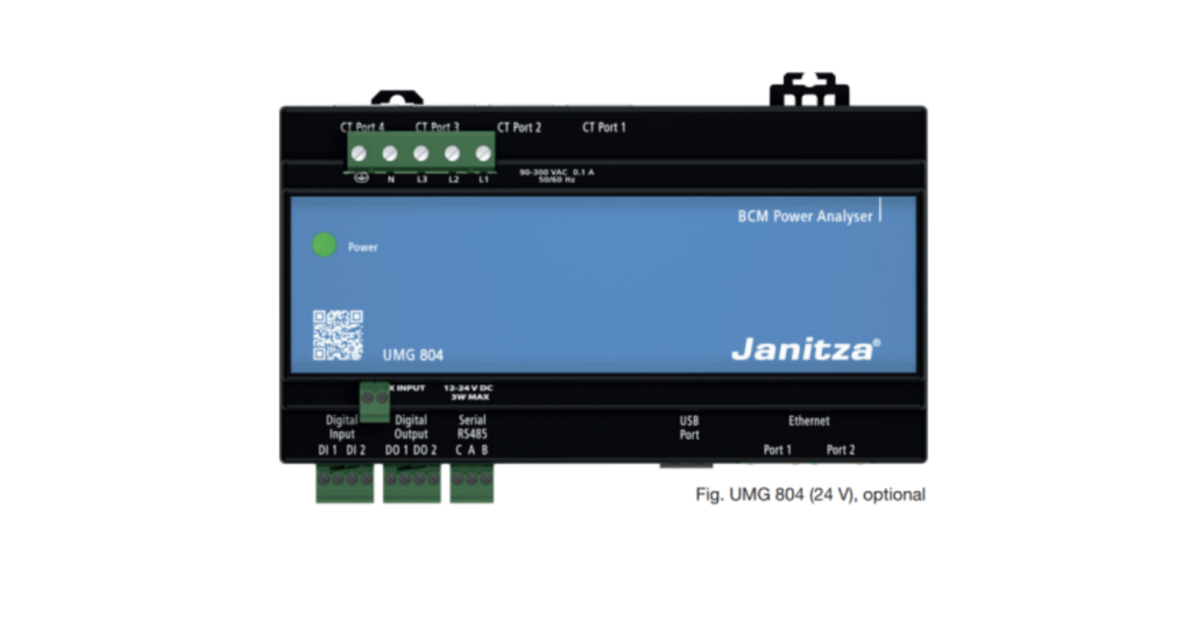 最適電力スマートメーターModul UMG 804を正式販売開始 | GBP株式会社