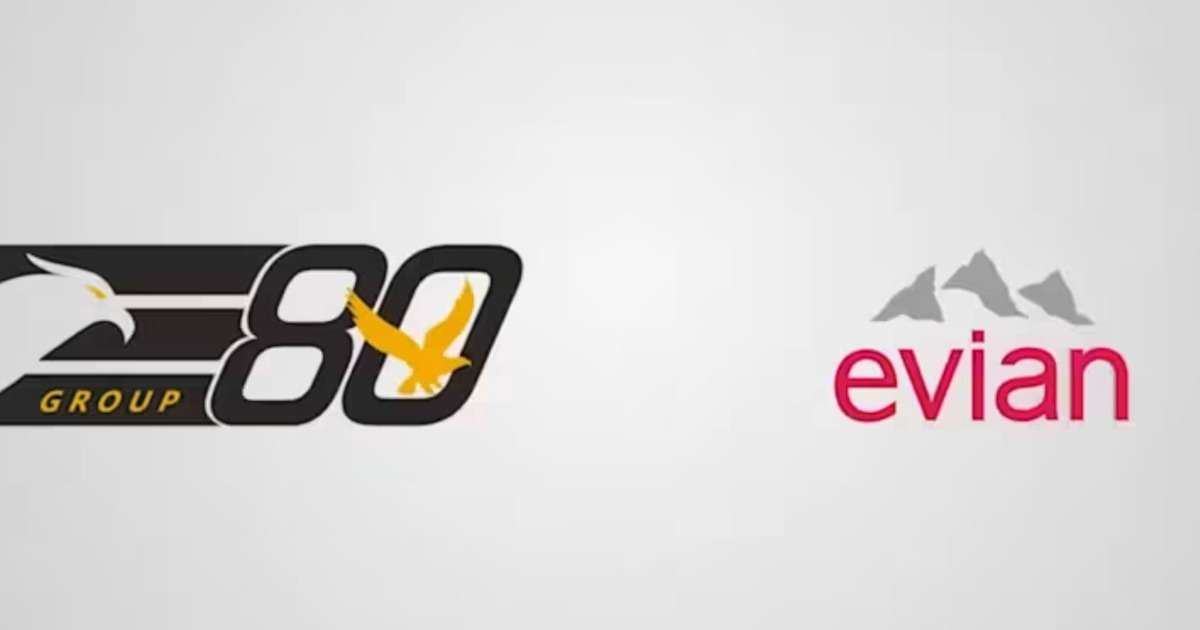 納入実績その1 エビアン Evian | E80グループジャパン合同会社