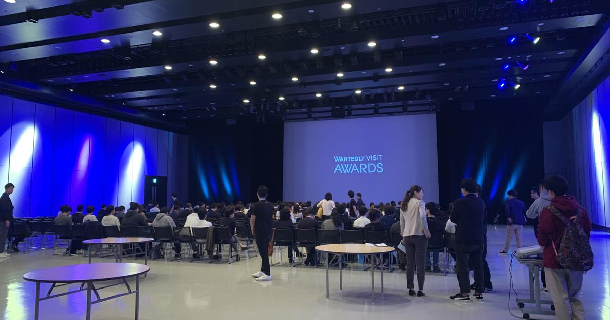 WANTEDLY VISIT AWARDに行ってきました！ | 株式会社アイ・エフ・クリエイト