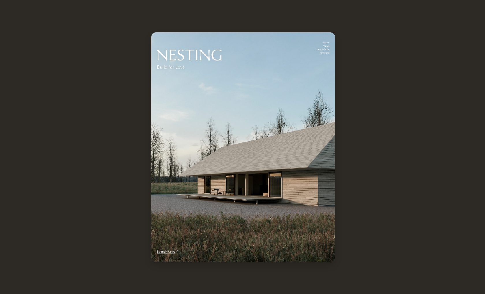 VUILD NESTING by Bees&Honey株式会社